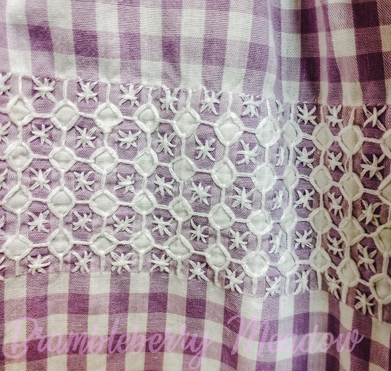 Vintage Chicken Scratch Apron Pattern - Brambleberry Meadow