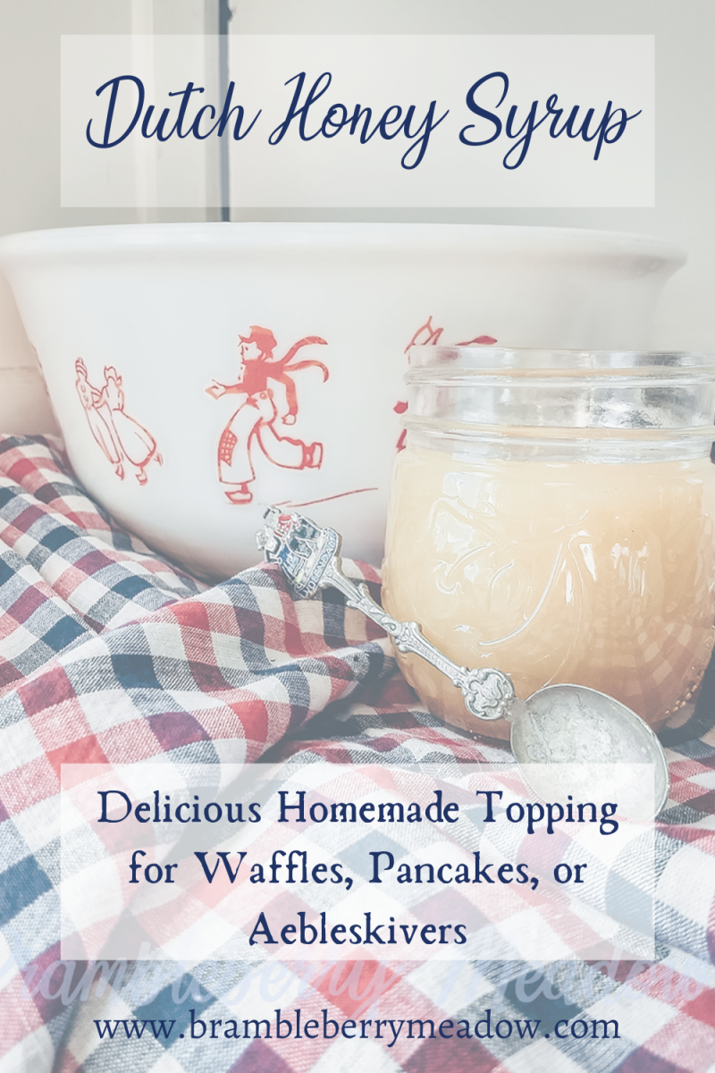 Dutch Honey Syrup - Brambleberry Meadow