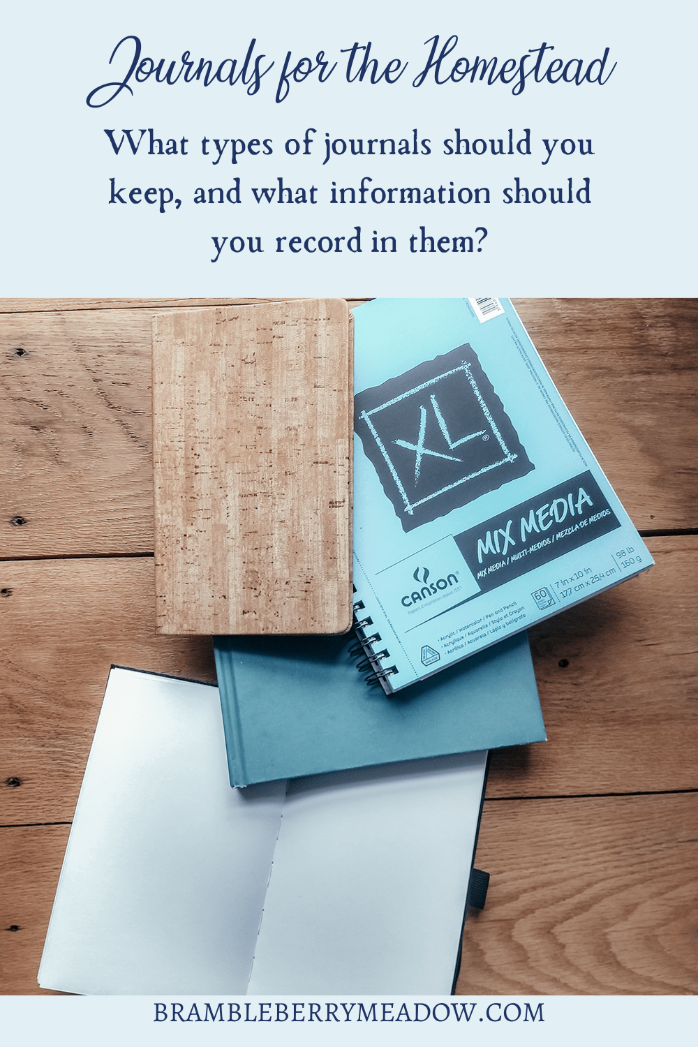 Journals for the Homestead - Brambleberry Meadow