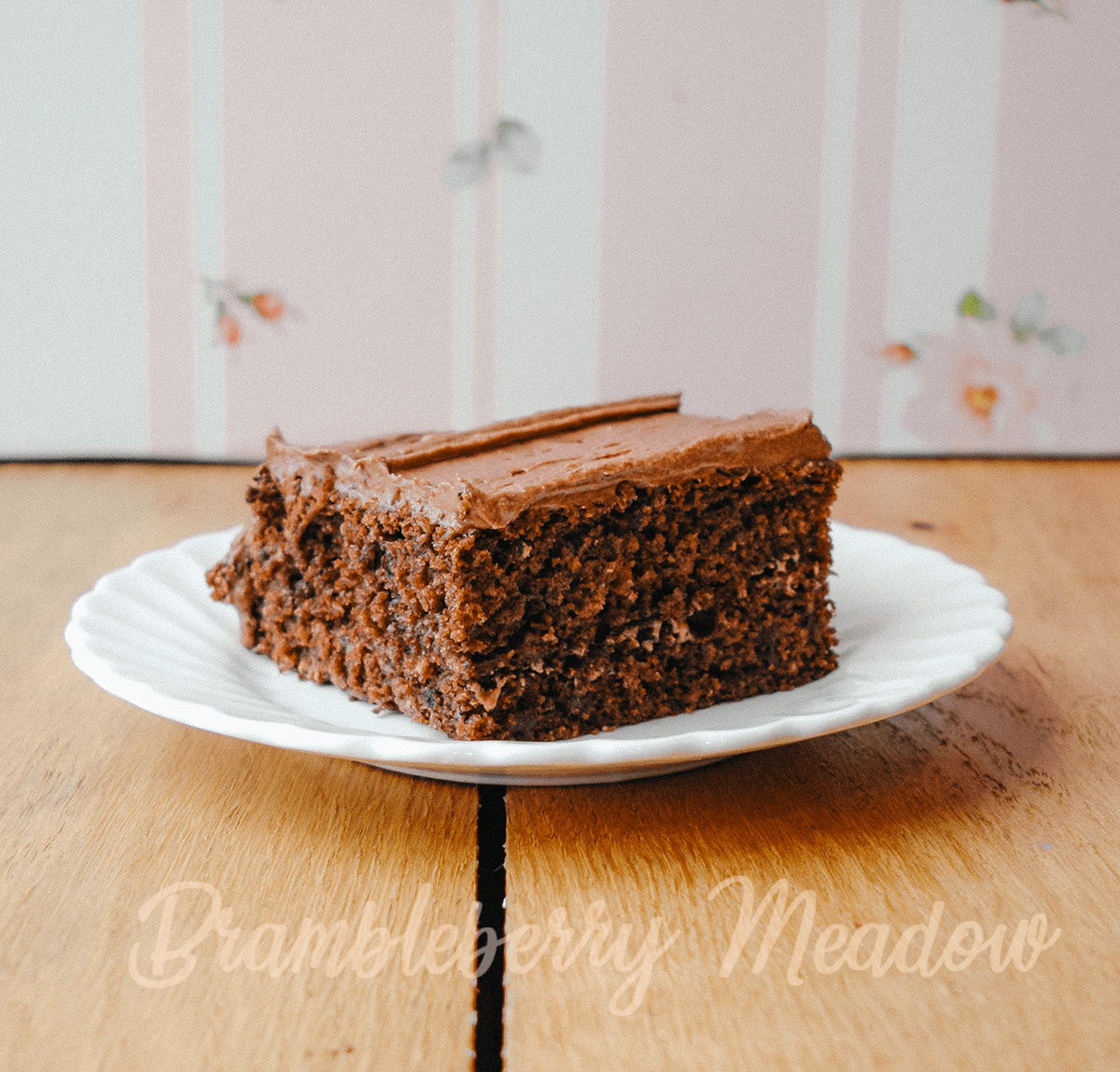 Skuffukaka - Icelandic Chocolate Cake - Brambleberry Meadow