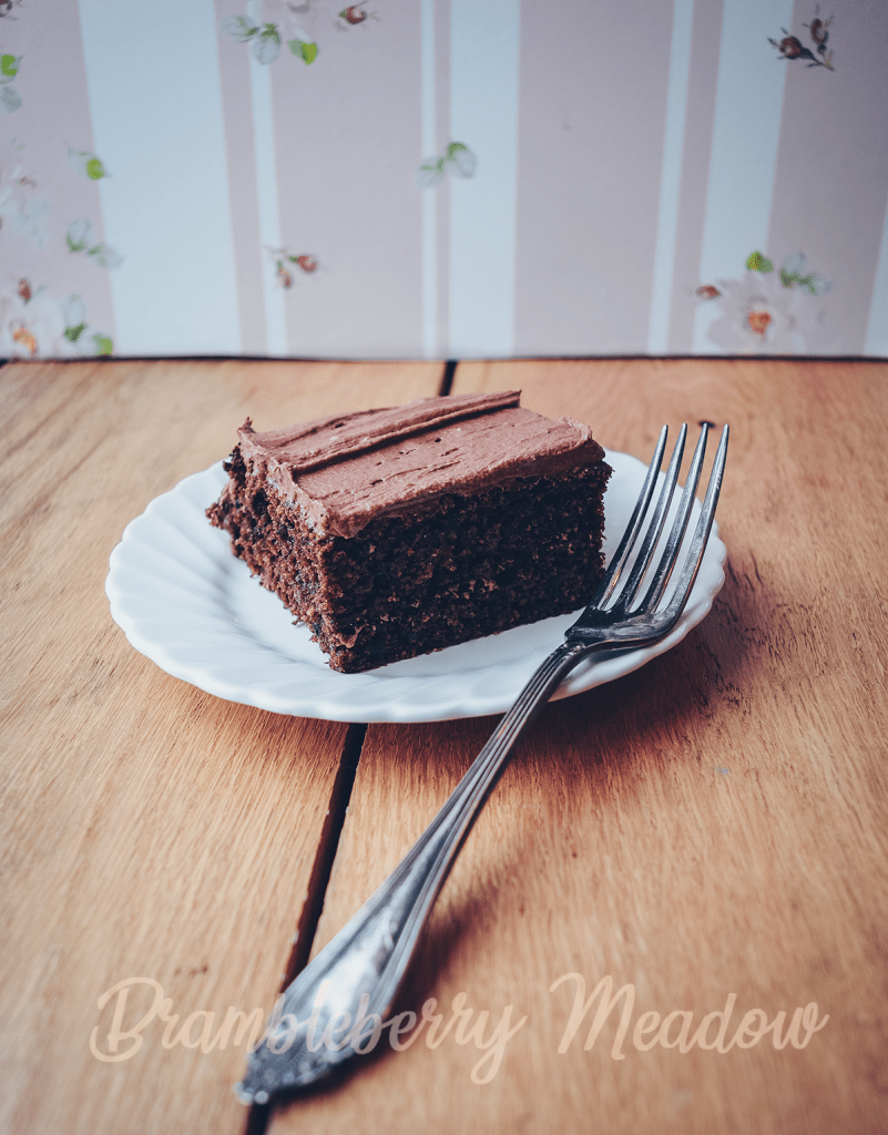 Skuffukaka - Icelandic Chocolate Cake - Brambleberry Meadow
