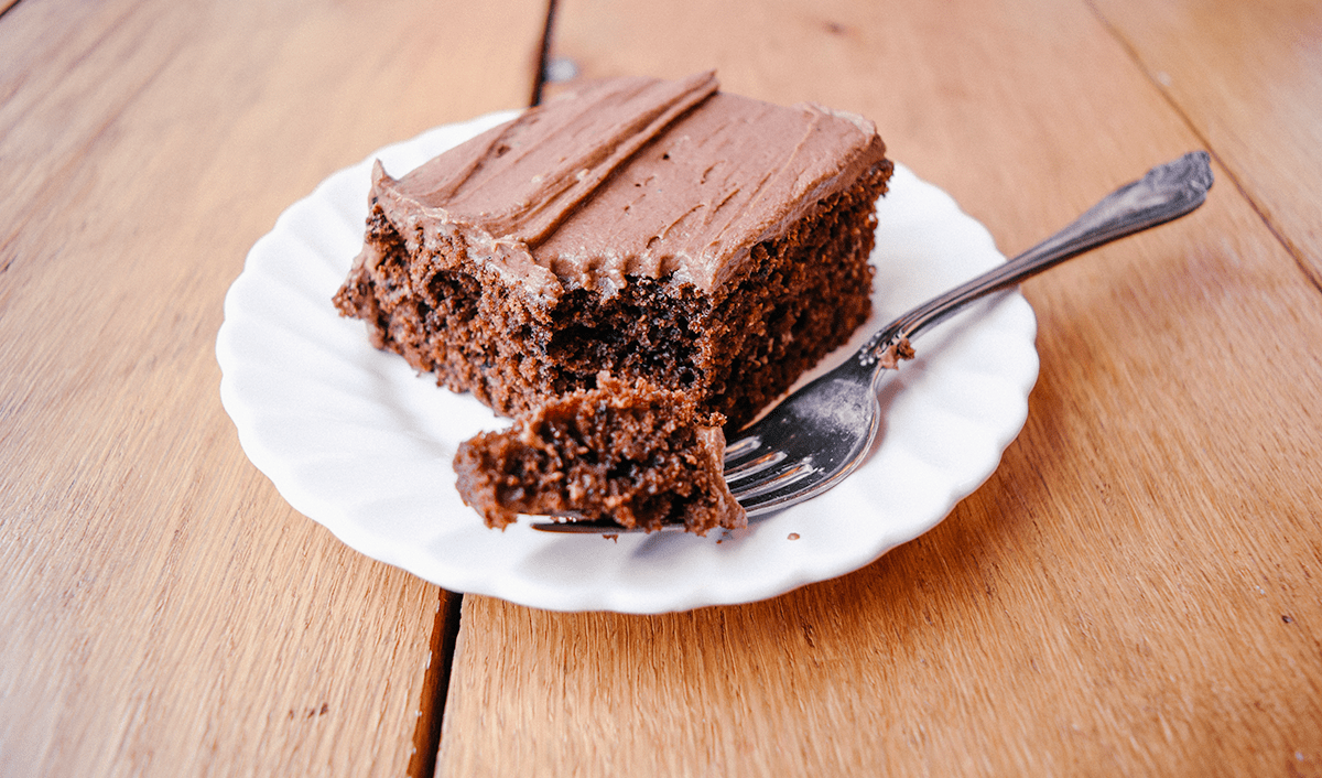 Skuffukaka - Icelandic Chocolate Cake - Brambleberry Meadow