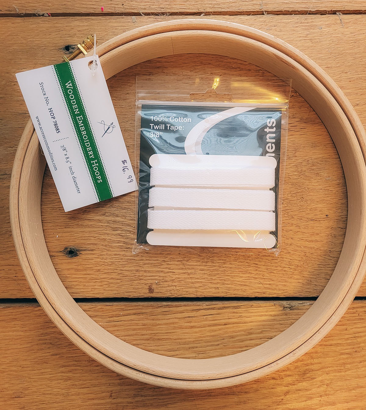 Wrapping Your Hoop - Brambleberry Meadow